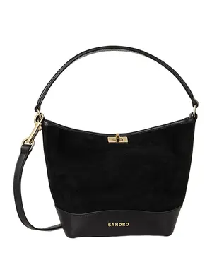 Sandro Tangoso Mini Bucket Bag