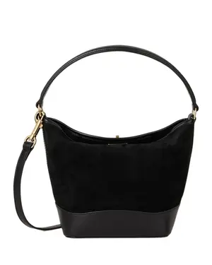 Sandro Tangoso Mini Bucket Bag - Black