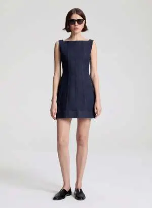 A.L.C. 444 Denim Mini Dress
