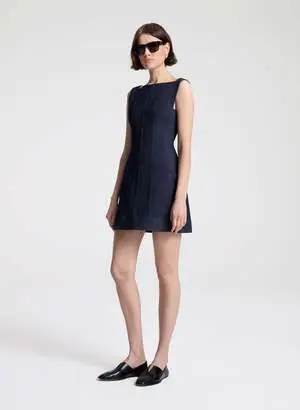 A.L.C. 444 Denim Mini Dress