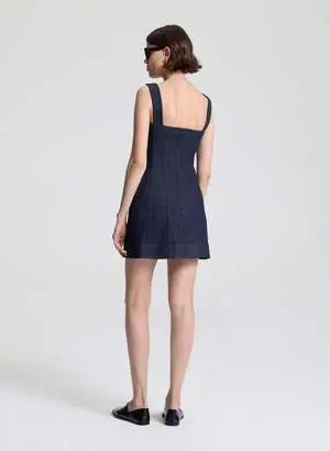 A.L.C. 444 Denim Mini Dress