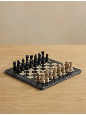 JIA JIA HOME Onyx Chess Set - Multi