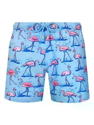 BLUEMINT Flamingo-print Swim Shorts