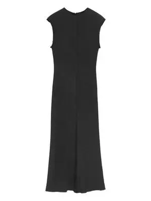 Ami Raw-edge Sleeveless Long Dress