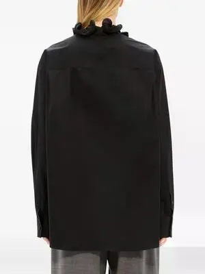 MSGM Ruffled Collar Shirt