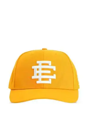 ERIC EMANUEL Logo-Embroidered Cap Yellow