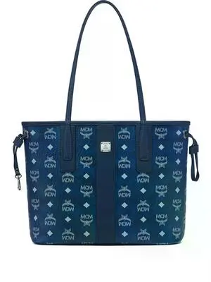 Mcm Small Liz Monogram Tote