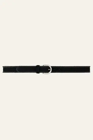 Ba&sh Brosco Woven Belt - Black