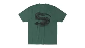 StÜssy Serpent Pigment Dyed Tee Shirt Pine