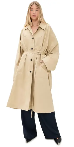 SIMONETT Oversized Trench Coat