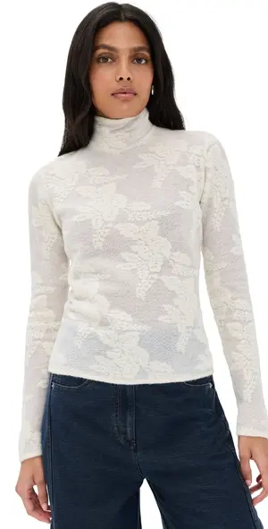 Ganni Textured Knitwear For Women
