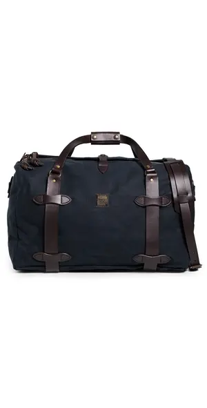 Filson Medium Rugged Twill Duffle Bag - Navy