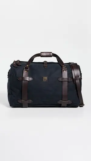 Filson Medium Rugged Twill Duffle Bag - Navy