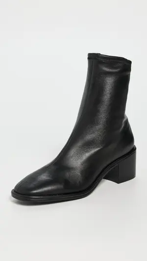 LOEFFLER RANDALL Roxy Stretch Ankle Booties - Black