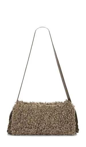 Norma Kamali Muff Bag - Bark