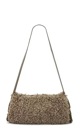 Norma Kamali Muff Bag - Bark