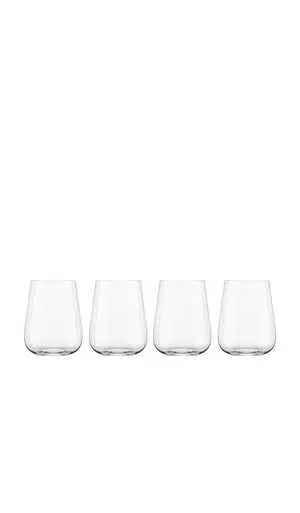 FABLE Stemless Wine Glasses Pro In Neutral - Clear
