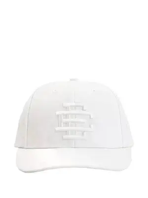 ERIC EMANUEL Logo-Embroidered Baseball Cap White