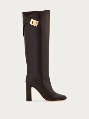 Ferragamo Knee High Boots For Women