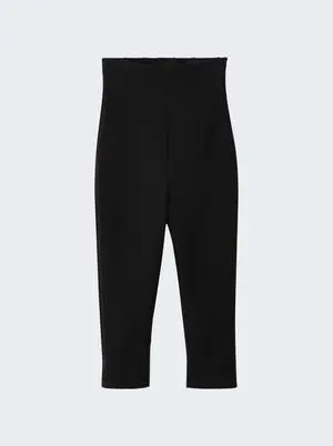 Jacquemus Stretch Capri Pants - Black