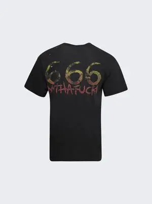 EARTHLING VIP White Zombie Vintage Tee Black - A
