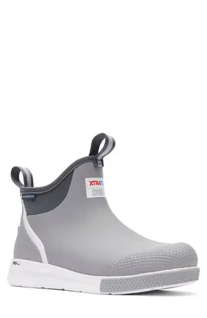 XTRATUF Waterproof Ankle Deck Sport Boot - Gray