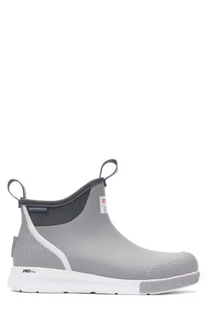 XTRATUF Waterproof Ankle Deck Sport Boot - Gray