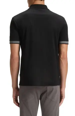 BOSS H-phillipson Wool Polo - Blk