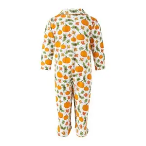 RACHEL RILEY Pumpkin Print Footie