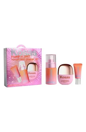 KOSAS Plump + Juicy Makeup Prep Skin Care Set $50 Value - No Color