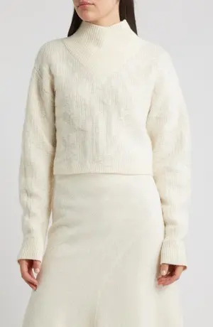 Boss Mock Neck Sweaters For Women