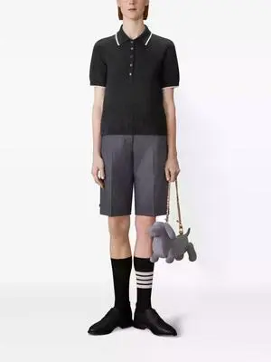 Thom Browne Intarsia-number Polo Shirt