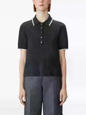 Thom Browne Intarsia-number Polo Shirt