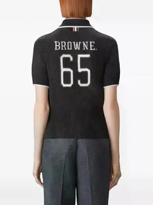 Thom Browne Intarsia-number Polo Shirt