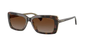 Ralph Lauren RA5342U Sunglasses Brown Gradient Polarized