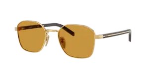 Prada PR C50S Sunglasses Dark Honey