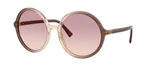 Miu Miu Mu B02s Sunglasses - Brown Gradient Dark Violet