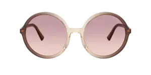 Miu Miu Mu B02s Sunglasses - Brown Gradient Dark Violet