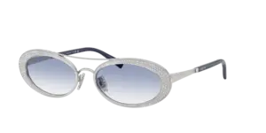 Vogue Silver Tone Eyewear For Women