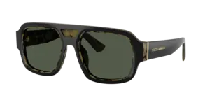 Dolce & Gabbana DG4516 Sunglasses Dark Green Polar
