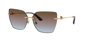Dolce & Gabbana Sunglasses Azure,pink,brown Gradient