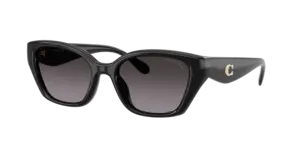 COACH Sunglasses Grey Gradient Polarized