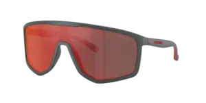 ARNETTE Stripe-m Sunglasses - Dark Grey Mirror Red,yellow