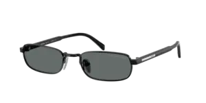 Prada Rectangle Sunglasses - Dark Grey Polar