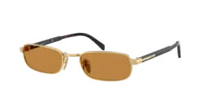Prada Rectangle Sunglasses - Dark Honey