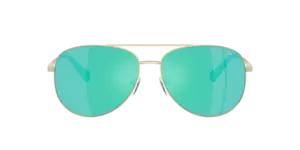 Michael Kors Perledo Aviator Sunglasses - Blue Polarized