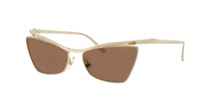 JIMMY CHOO Jc4014h Sunglasses - Dark Brown