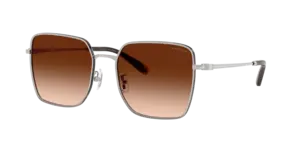 COACH Square Frame Sunglasses - Brown Gradient