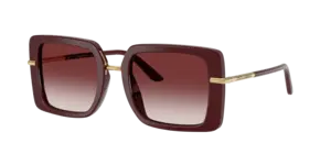 Dolce & Gabbana Sunglasses Clear Gradient Dark Brandy