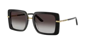Dolce & Gabbana Tortoiseshell Square Frame Sunglasses - Grey Gradient